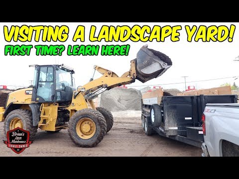 LEARNING THE ROPES! ►Visiting Our Local Site One Landscape Supply!