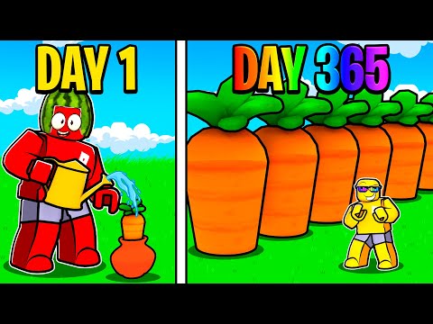 Making The BEST Grow a Garden In Roblox