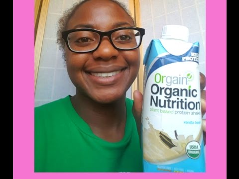 Organic Protein Shake-Organic Orgain Protein Review
