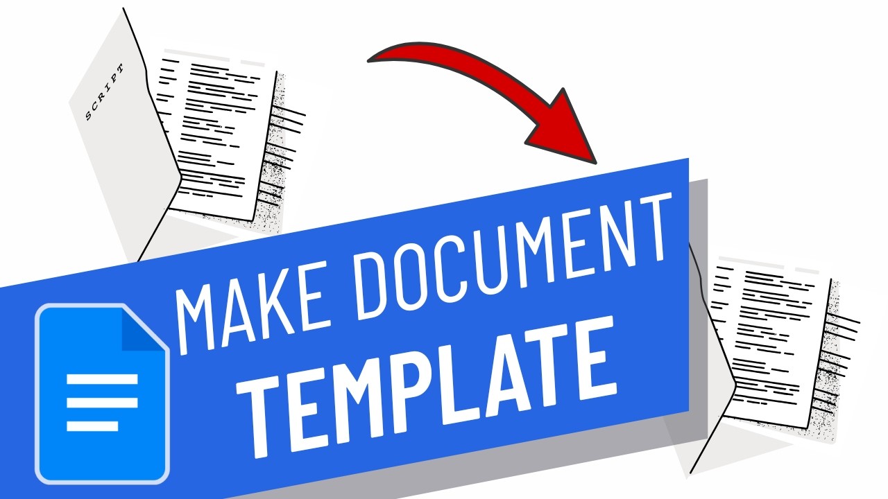 How to make a document template in Google Docs