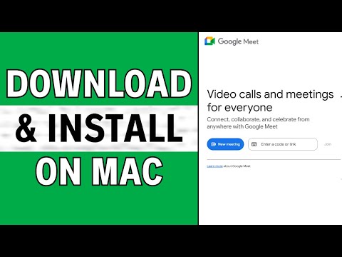How to Download and Install Google Meet on Mac