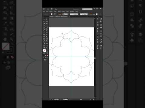 Making a Simple Islamic Flower Pattern | Adobe Illustrator Tutorials