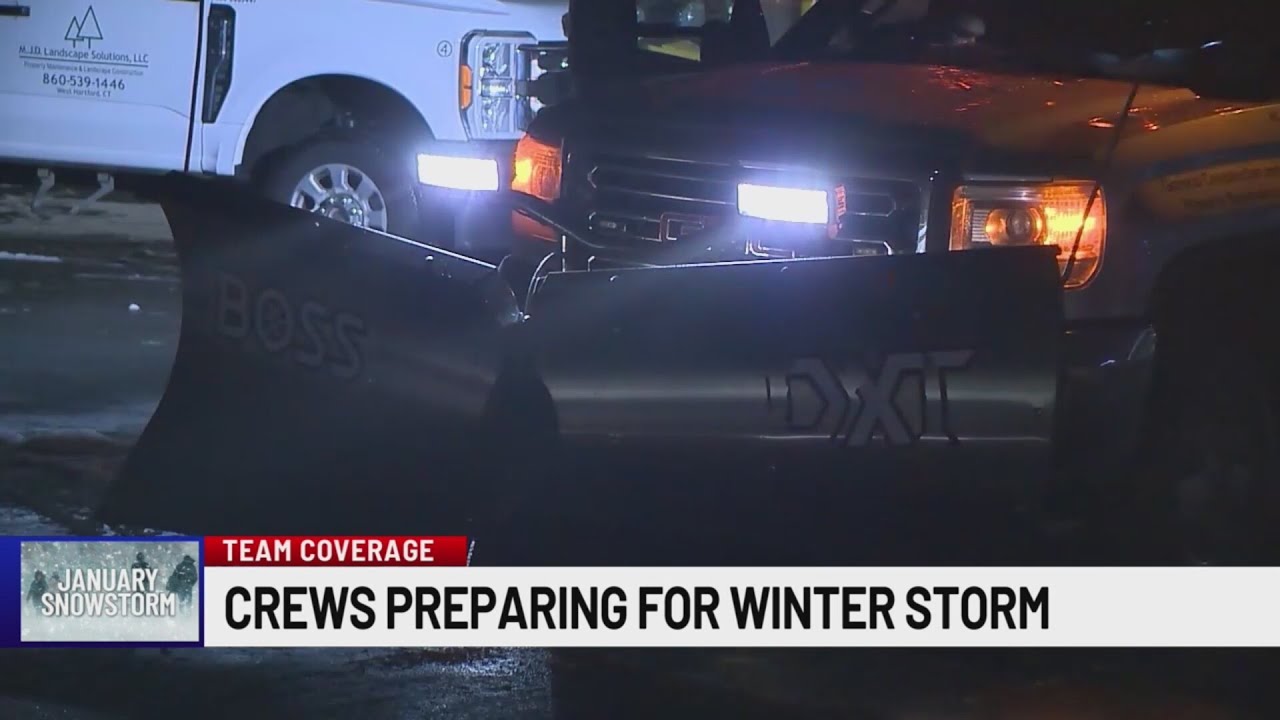 Connecticut cities and towns preparing for weekend winter storm