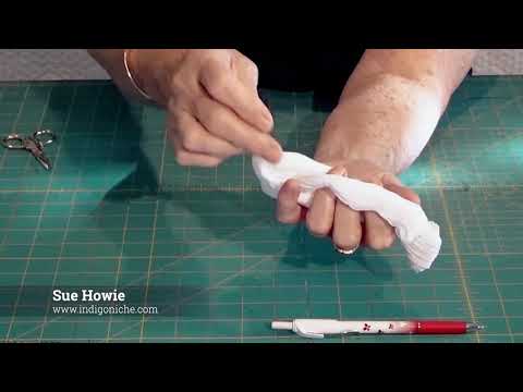 How to handle sashiko thread