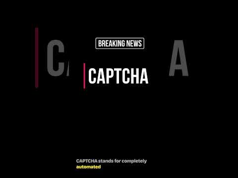 I was today years old when I got to know this…. #captcha #revelation #fullform