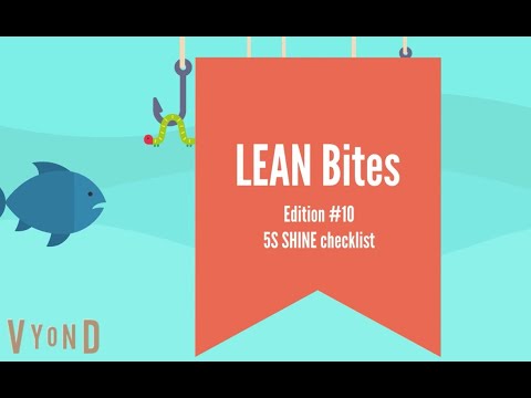 LEAN Bites #10 5S SHINE Checklist