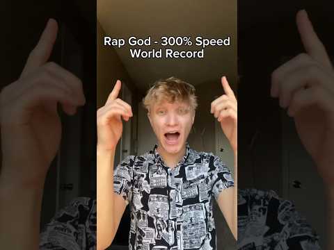 Rap God 300% Speed