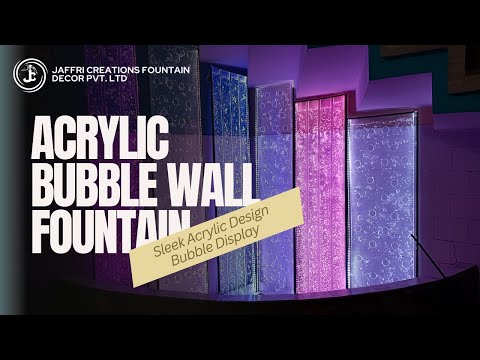 Bubble Glass Pillars - Glass Water Bubble Pillars Latest Price ...