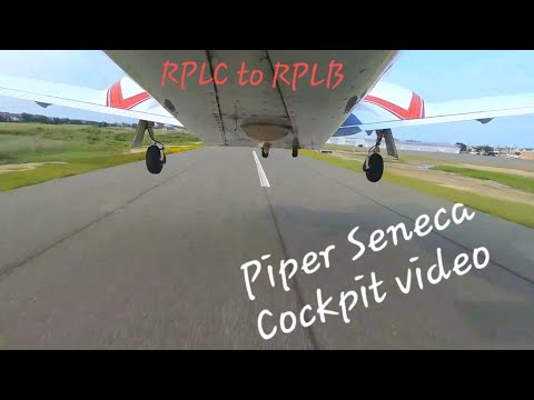 Piper Seneca general aviation flying in the Philippines-2019 | Multi Engine | PA34-200 | Test Flight
