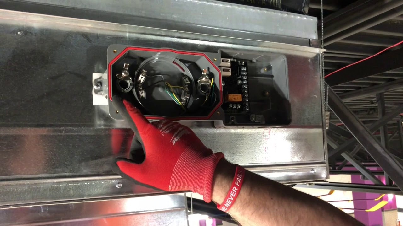 Duct Detector Installation