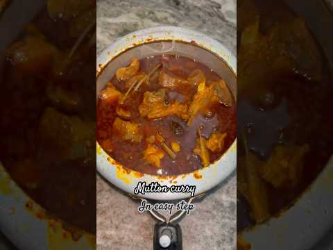 FAST Pressure Cooker Mutton Curry Recipe! #mutton #muttoncurry #muttongravy #easyrecipe #testyfood