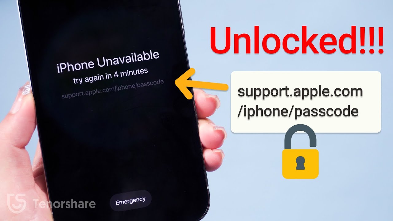 How to Unlock iPhone support.apple.com/iphone/passcode Screen If Forgot 2024