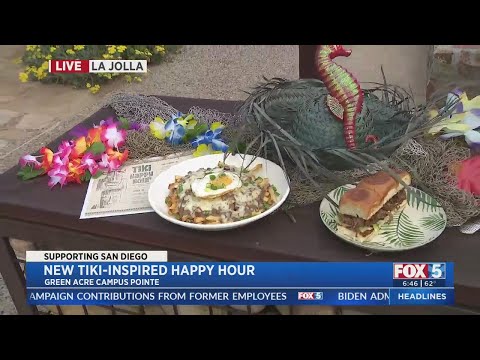 La Jolla Restaurant Debuts Tiki-Inspired Happy Hour