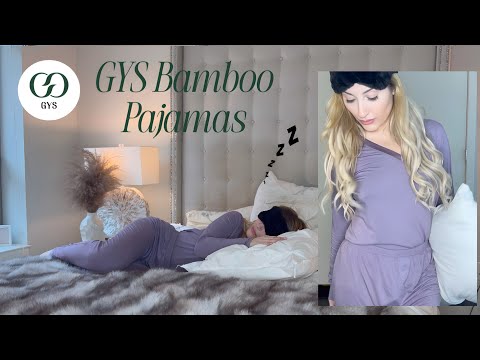 Unwind in Style: The Ultimate Comfort of GYS Bamboo Pajamas!