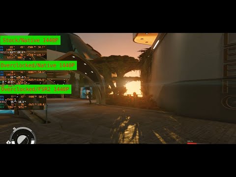 Starfield Performance Comparison (RTX 4080, i7 13700HX)