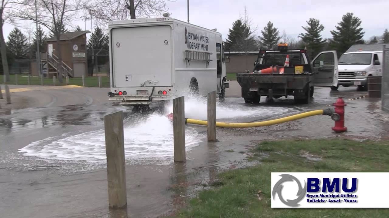 BMU Water Department 2015 Spring Hydrant Flush