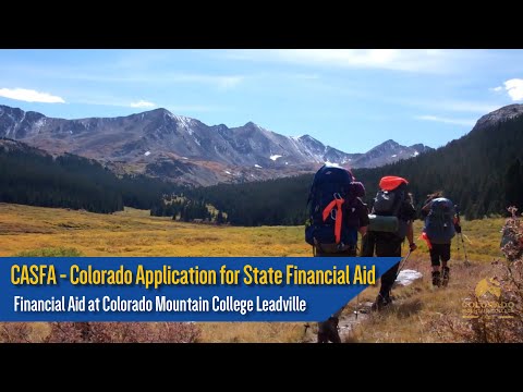 CASFA: Colorado Application for State Financial Aid