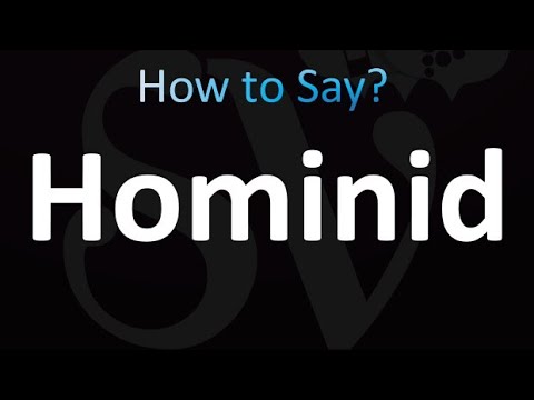 How to Pronounce Hominid (correctly!)