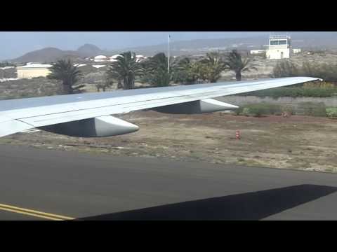 Tenerife South - Reina Sofia Airport (TFS) - landing onboard