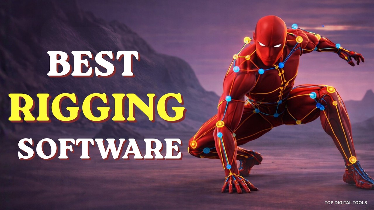 10 Best Animation Software for Rigging!
