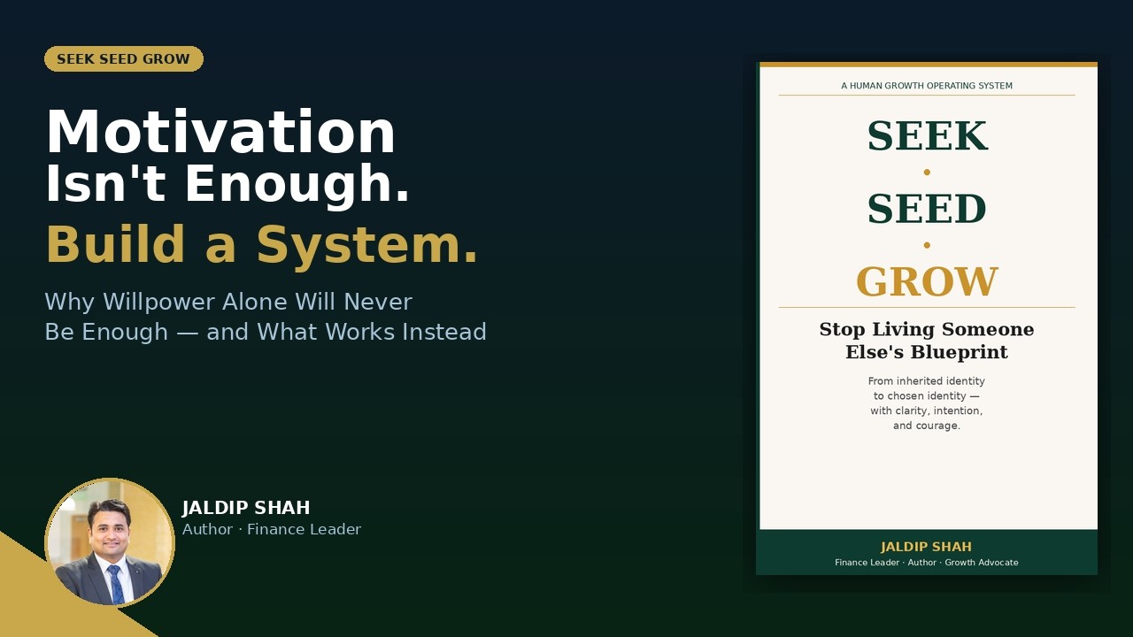 What Is a Growth Operating System? Why Motivation Isn't Enough | Seek Seed Grow
