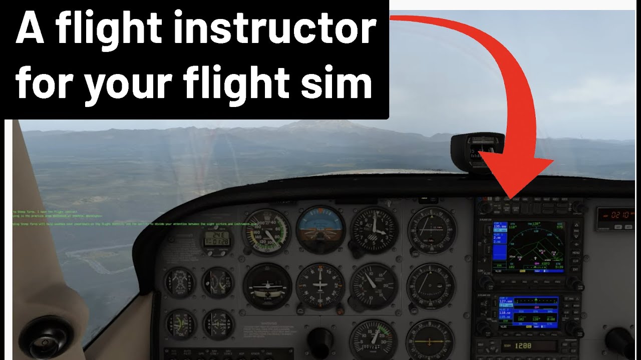 Take Flight Interactive demo - add a virtual flight instructor to your home flight simulator