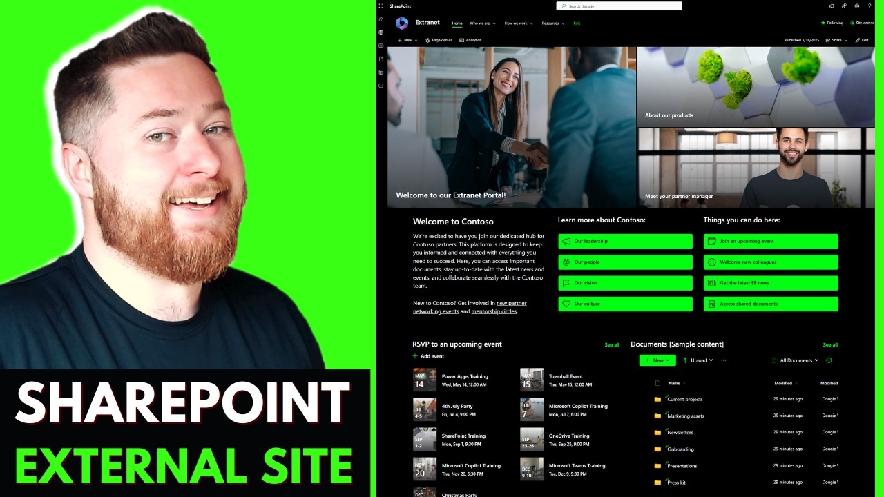 SharePoint: Creating an External Sharing Site in 10 Minutes