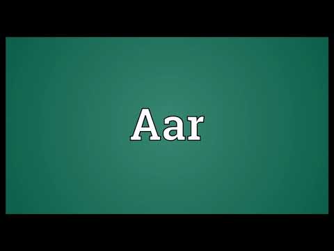 AAR Meaning