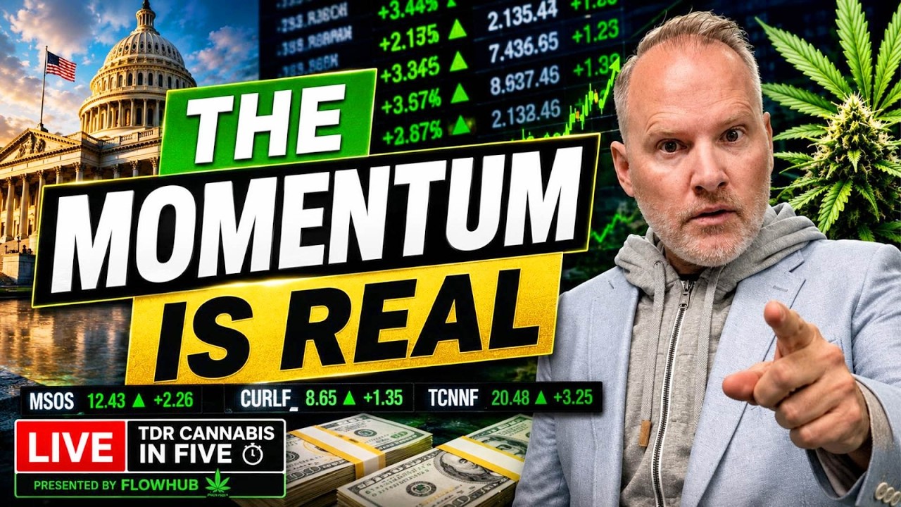 Cannabis Momentum Is Suddenly Building - Here’s Why | TDR Cannabis in 5