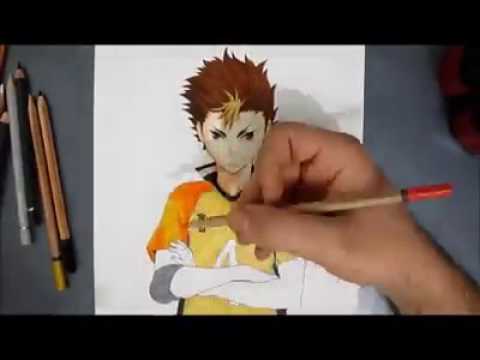 Anime Coloring Pages For Kids - Tokyo Otaku Mode Page | ROLLING THUNDER!!!Nishinoya Yuu