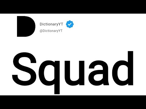 Squad Meaning in English