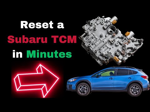 How to Reset a Subaru Transmission Control Module(TCM)