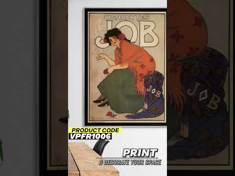 Wall Posters for Your Room - Home Decor Wall Art - Retro Poster - Vintage French Posters
