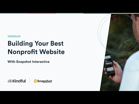 Build Your Best Nonprofit Website with Snapshot Interactive