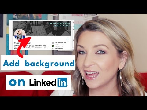 LinkedIn Tips: How to create your LinkedIn Background photo