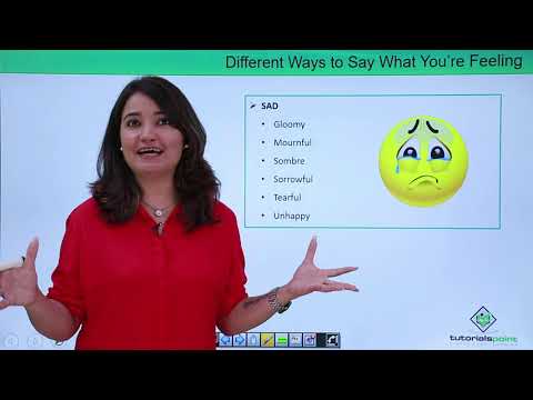 Different Ways to Say What you're Feeling