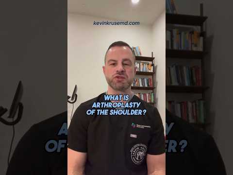 What Is Arthroplasty Of The Shoulder #shouldersurgery #shoulderdoctor