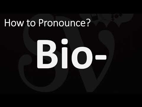 How to Pronounce Bio (CORRECTLY)