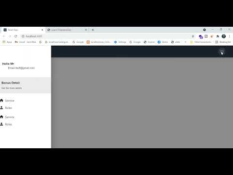 Responsive Sidebar in Material UI Drawer in Material UI Sidebar in React JS