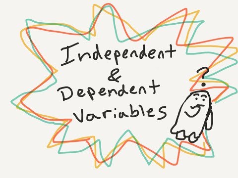 Psych Terms: Independent and Dependent Variables