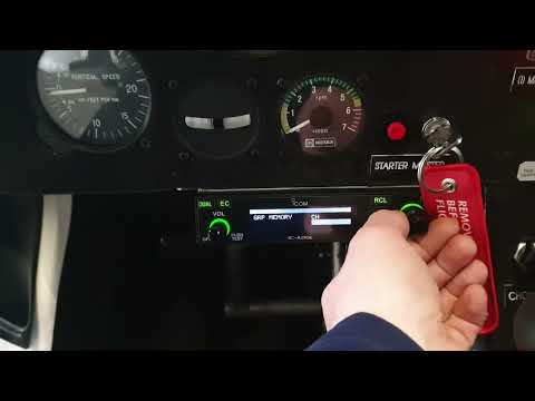 Setup menu Icom A210 E