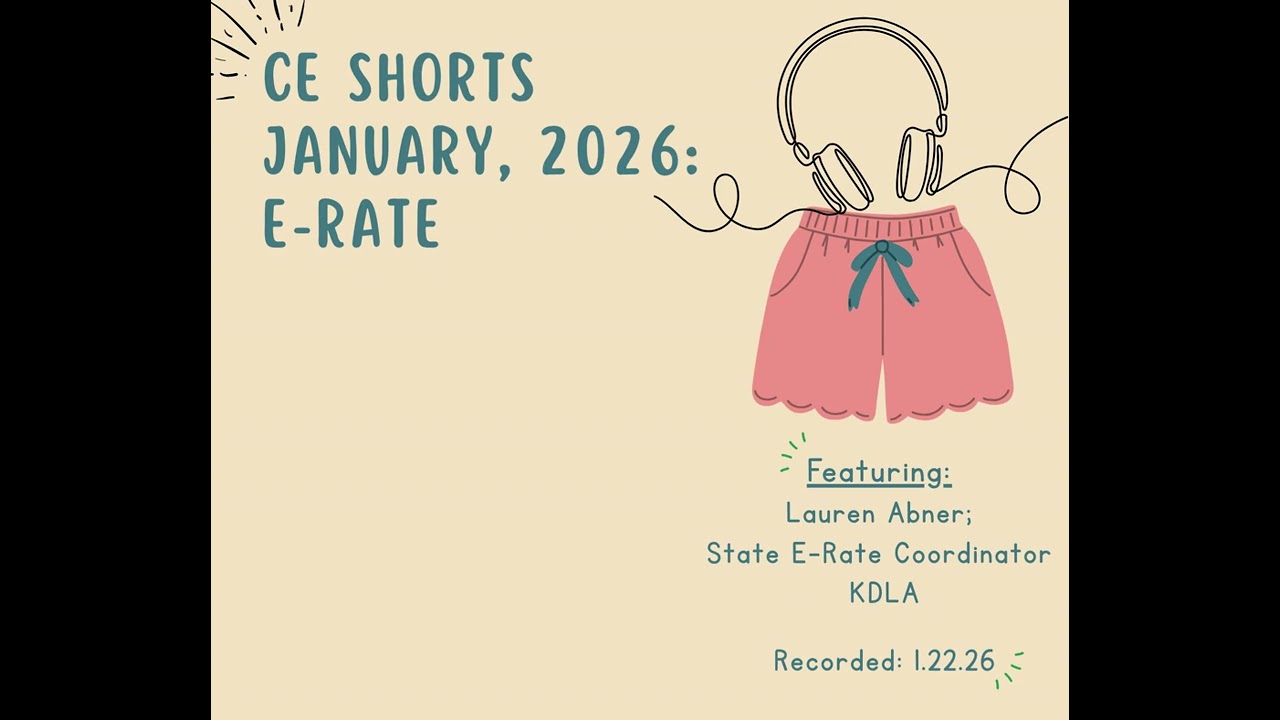 CE Shorts - January 2026 - E-rate