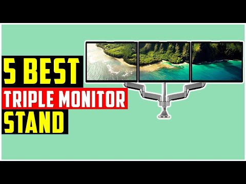 ✅Top 5 Best Triple Monitor Stand 2021