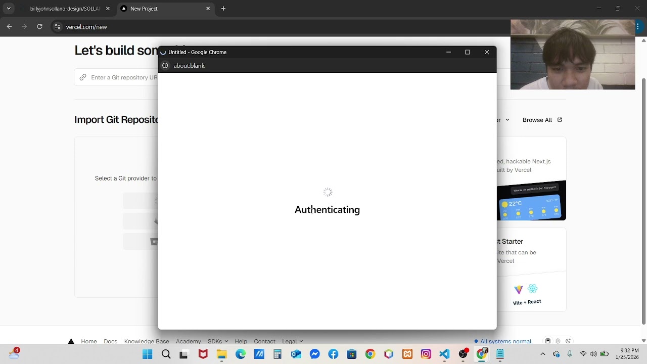 John Billy Sollano IT22-D | GitHub to Vercel Deployment Tutorial