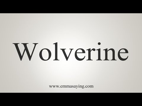 How To Say Wolverine