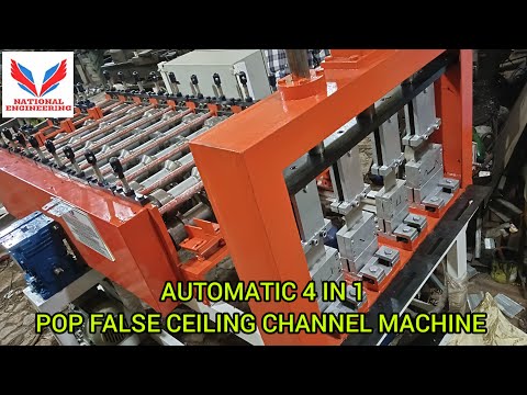 Pop False Ceiling Machine - False Ceiling Roll Forming Machine ...