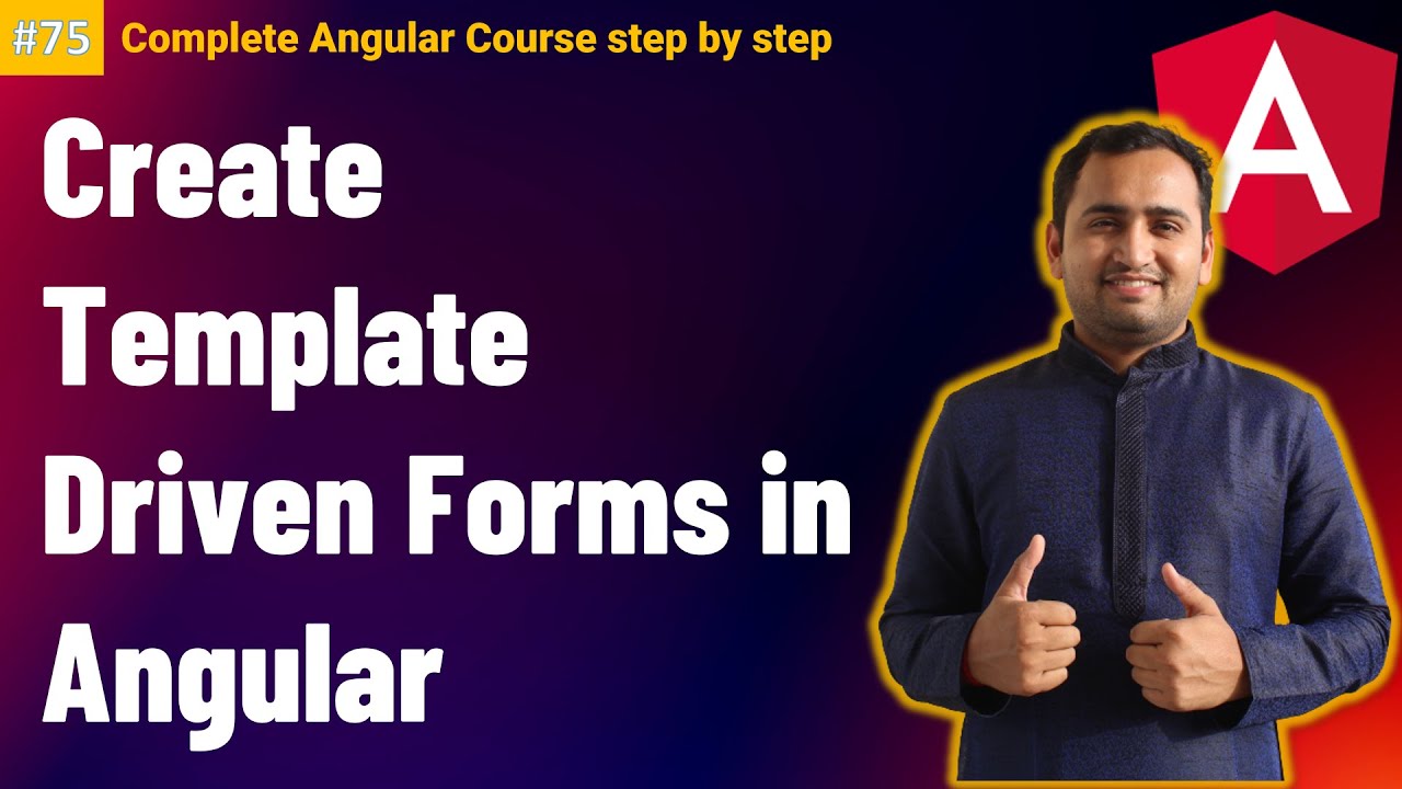 Template Driven Forms in Angular | Complete Angular Tutorial For Beginners
