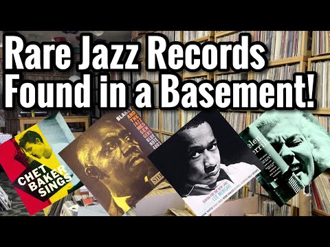 Rare Jazz Vinyl Records Found in a Basement!