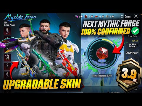 Next Mythic Forge Upgradable Skins & Mythic Outfits | 3.9 Update Release Date | PUBGM