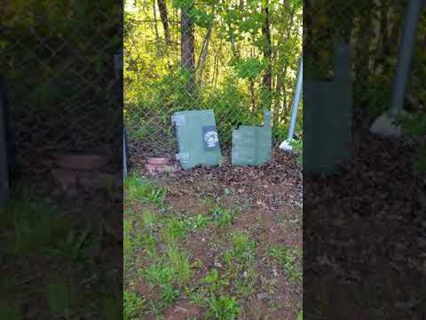 HMMWV supplemental armor fire test